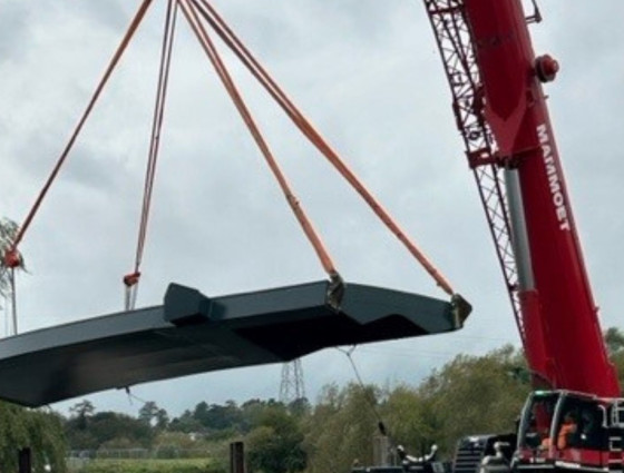 Kepax Bridge works take a huge step forward | Worcestershire County Council Kepax Bridge works take a huge step forward | Worcestershire County Council